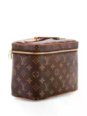 LOUIS VUITTON Nice Vanity Case Monogram Canvas Bb Pouch - Brown