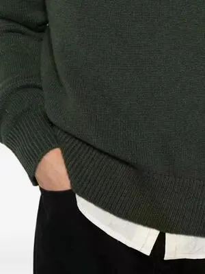 DIANA STUDIO Ribbed-trim Crew-neck Sweater