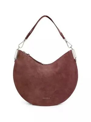 COCCINELLE Sunup Suede Shoulder Bag - Red