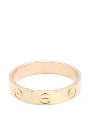 Cartier 18k Rose Gold Love Ring - Pink