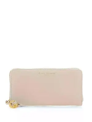 GIANNI CHIARINI Logo-print Leather Wallet - Neutrals