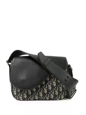 Dior Mini Saddle Oblique-monogram Shoulder Bag