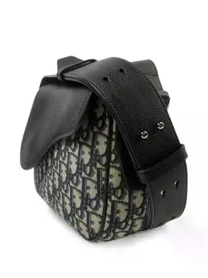 Dior Mini Saddle Oblique-monogram Shoulder Bag