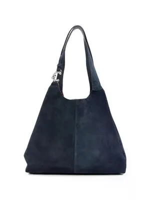 COCCINELLE Suede Shoulder Bag - Blue