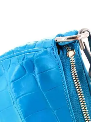 Balenciaga Le Cagole Shoulder Bag Leather With Crystals - Blue