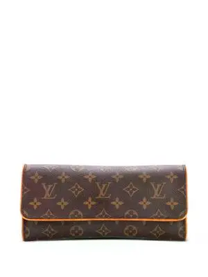 LOUIS VUITTON Monogram Canvas Twin Handbag Pm Crossbody Bag - Brown