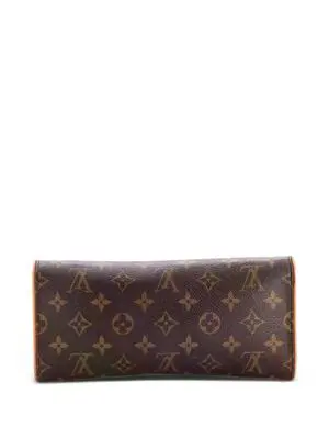 LOUIS VUITTON Monogram Canvas Twin Handbag Pm Crossbody Bag - Brown