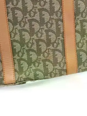 Dior 2000s Trotter Tote Bag - Green