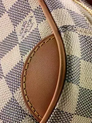 LOUIS VUITTON Damier Deauville Mini Crossbody Bag - White