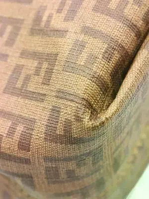 Fendi 2000s Zucchino Pattern Tote Bag