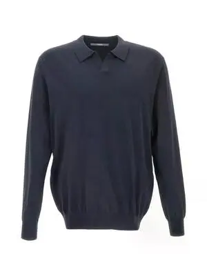 PEOPLE OF SHIBUYA Kirin Open-collar Knit