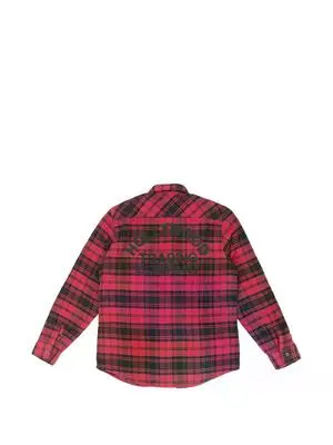 HTC LOS ANGELES Logo-print Check Shirt