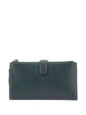 GIANNI CHIARINI Dollaro Pebbled Leather Wallet