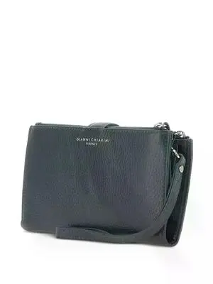 GIANNI CHIARINI Dollaro Pebbled Leather Wallet