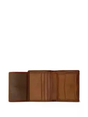 THE BRIDGE Logo-embossed Leather Wallet