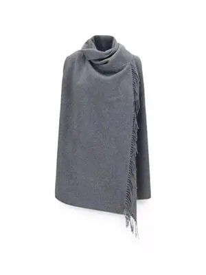 Fabiana Filippi Fringe-trimmed High-neck Vest