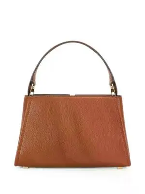 Elisabetta Franchi Handbag With Logo - Brown