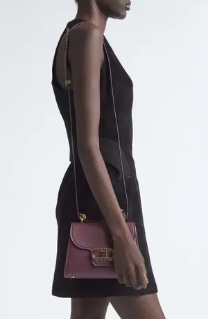 FERRAGAMO Double Gancio Top Handle Bag