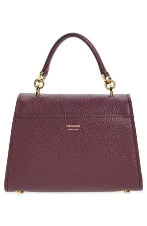 FERRAGAMO Double Gancio Top Handle Bag