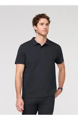 DUER Air Flow Pique Polo Navy