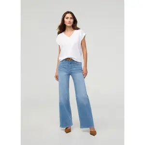 DUER Performance Denim High Rise Wide Leg - Vintage-seaside