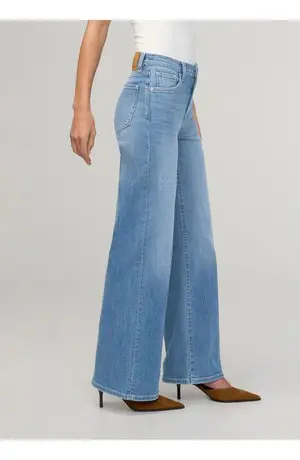 DUER Performance Denim High Rise Wide Leg - Vintage-seaside