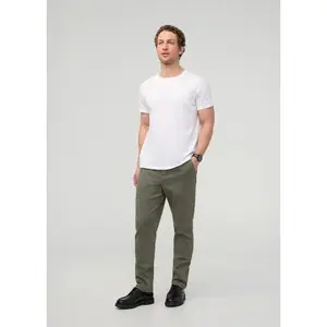 DUER Flextwill Relaxed Pull-on Tapered Pants - Thyme