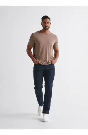 DUER No Sweat Taper Navy