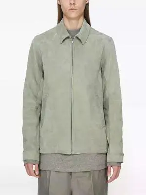 Rick Owens Suede Zip-up Jacket