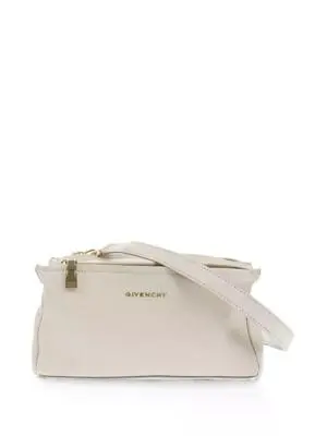 Givenchy Pandora Hammered Leather Cross Body Bag