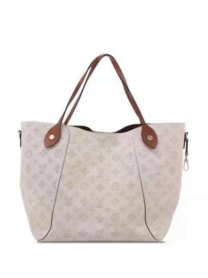 LOUIS VUITTON 2019 Monogram Mahina Hina Pm Satchel