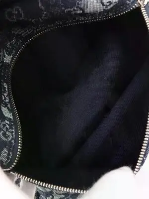 Gucci 2016-2026 Gg Denim Front Zip Camouflage Backpack