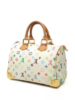 LOUIS VUITTON 2004 Monogram Multicolore Speedy 30 Boston Bag