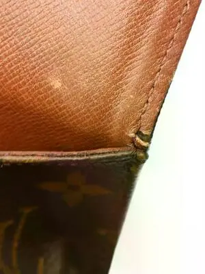 LOUIS VUITTON 1995 Cartesier Mm Monogram Shoulder Bag