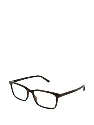 Gucci Rectangle Frame Glasses - Brown