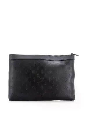 LOUIS VUITTON Discovery Pochette Monogram Shadow Leather Gm Pouch