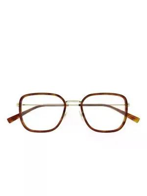 Gucci Square-frame Glasses - Brown