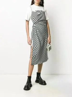 Off-White Houndstooth Layered T-shirt