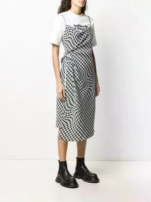 Off-White Houndstooth Layered T-shirt
