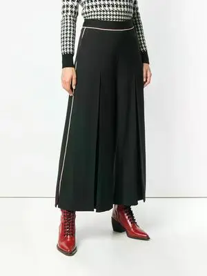 Stella McCartney Piped Wide Leg Trousers