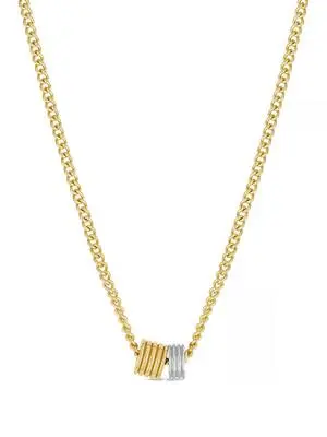 IVI Octagon Mini Double-charm Necklace