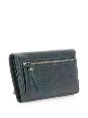 GIANNI CHIARINI Grain Pebbled Leather Wallet