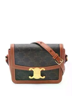 Celine 2010s Triomphe Shoulder Bag