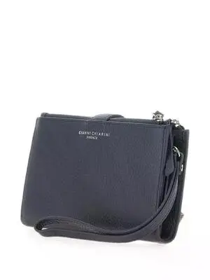 GIANNI CHIARINI Dollaro Pebbled Leather Wallet