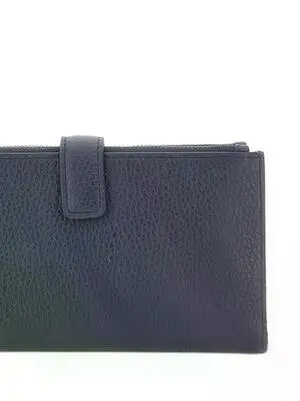 GIANNI CHIARINI Dollaro Pebbled Leather Wallet