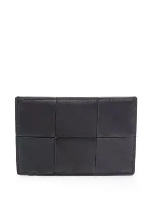 Bottega Veneta 2020s Cassette Card Case - Black