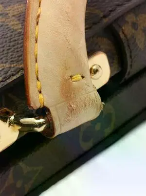 LOUIS VUITTON 2005 Serviette Fermoir Briefcase - Brown
