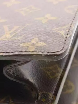 LOUIS VUITTON 2005 Serviette Fermoir Briefcase