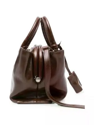 OSOI Mini Brot Leather Tote Bag - Brown