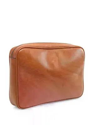 Celine 2000s Lizard-effect Clutch Bag